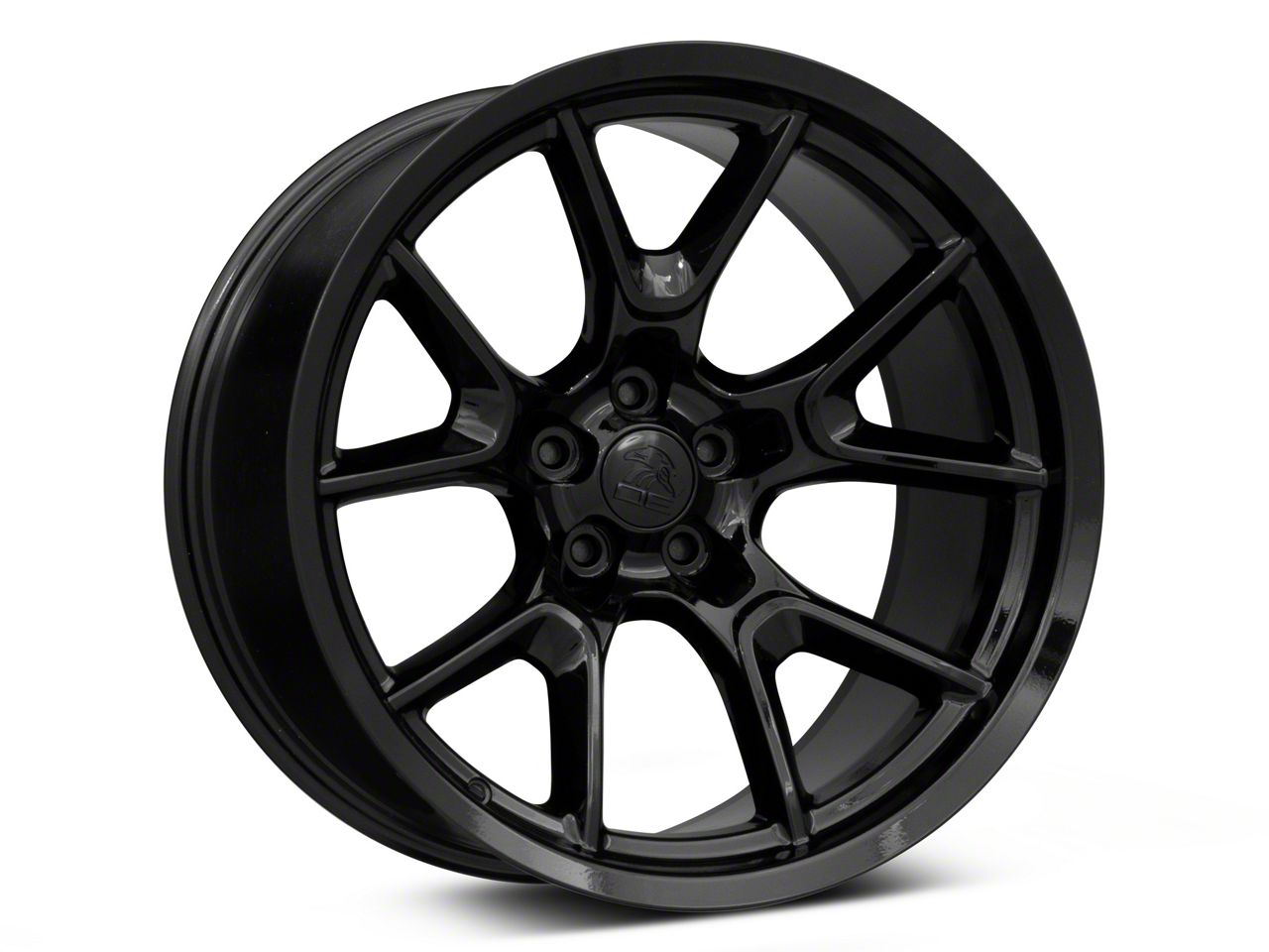 Charger DG21 Replica Gloss Black Wheel; 20x11.5 (20-23 Charger Widebody ...