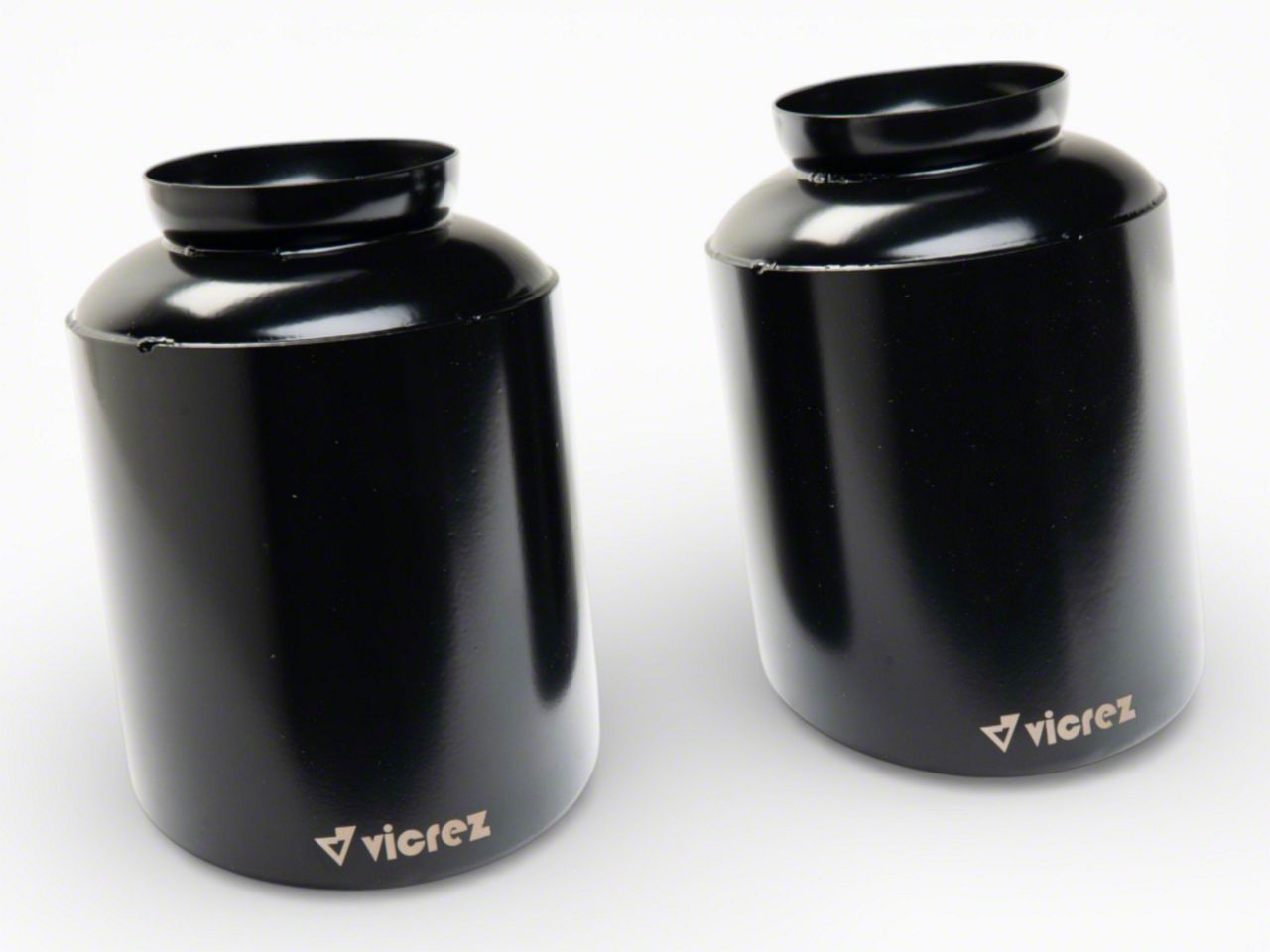 Charger Direct Fit Exhaust Tips; 5-Inch; Ceramic Black (15-23 V8 HEMI ...