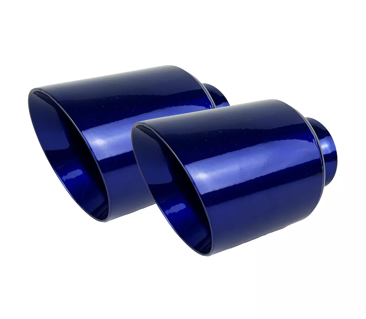 Charger Direct-Fit Exhaust Tips; 5-Inch; Gloss Royal Blue (06-23 ...