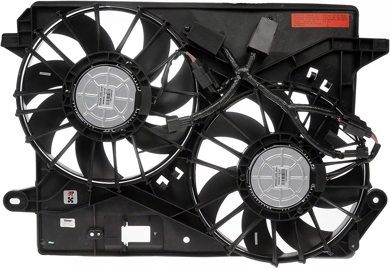 Charger Dual Fan Assembly with Brushless Motors (06-23 Charger ...