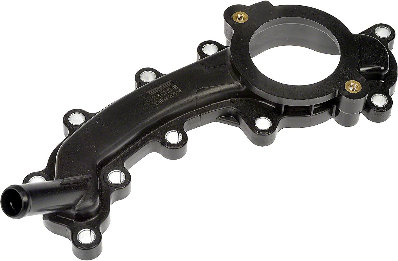 Charger Engine Coolant Crossover Pipe; Standard Design (11-19 3.6L ...