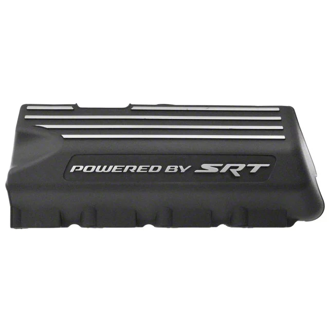 Charger Engine Cover with Powered by SRT Logo; Passenger Side (11-17 6 ...