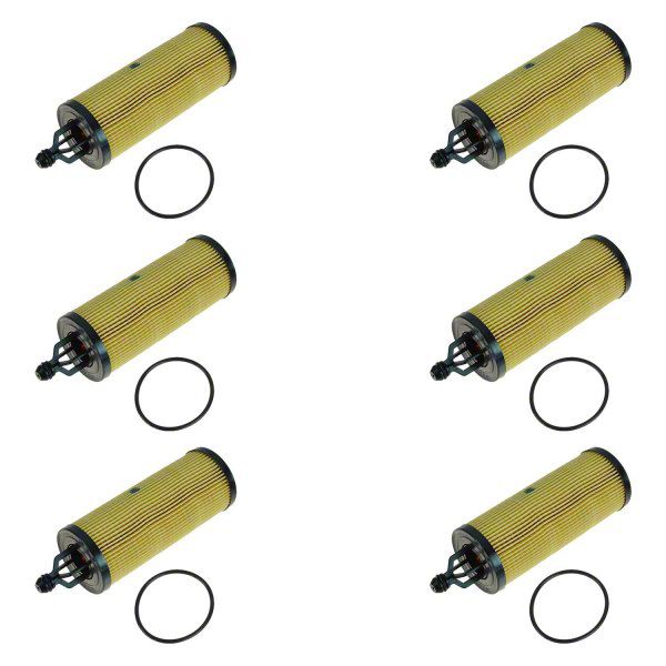Charger Engine Oil Filter; 6-Piece Set (14-15 3.6L Charger) - Free Shipping