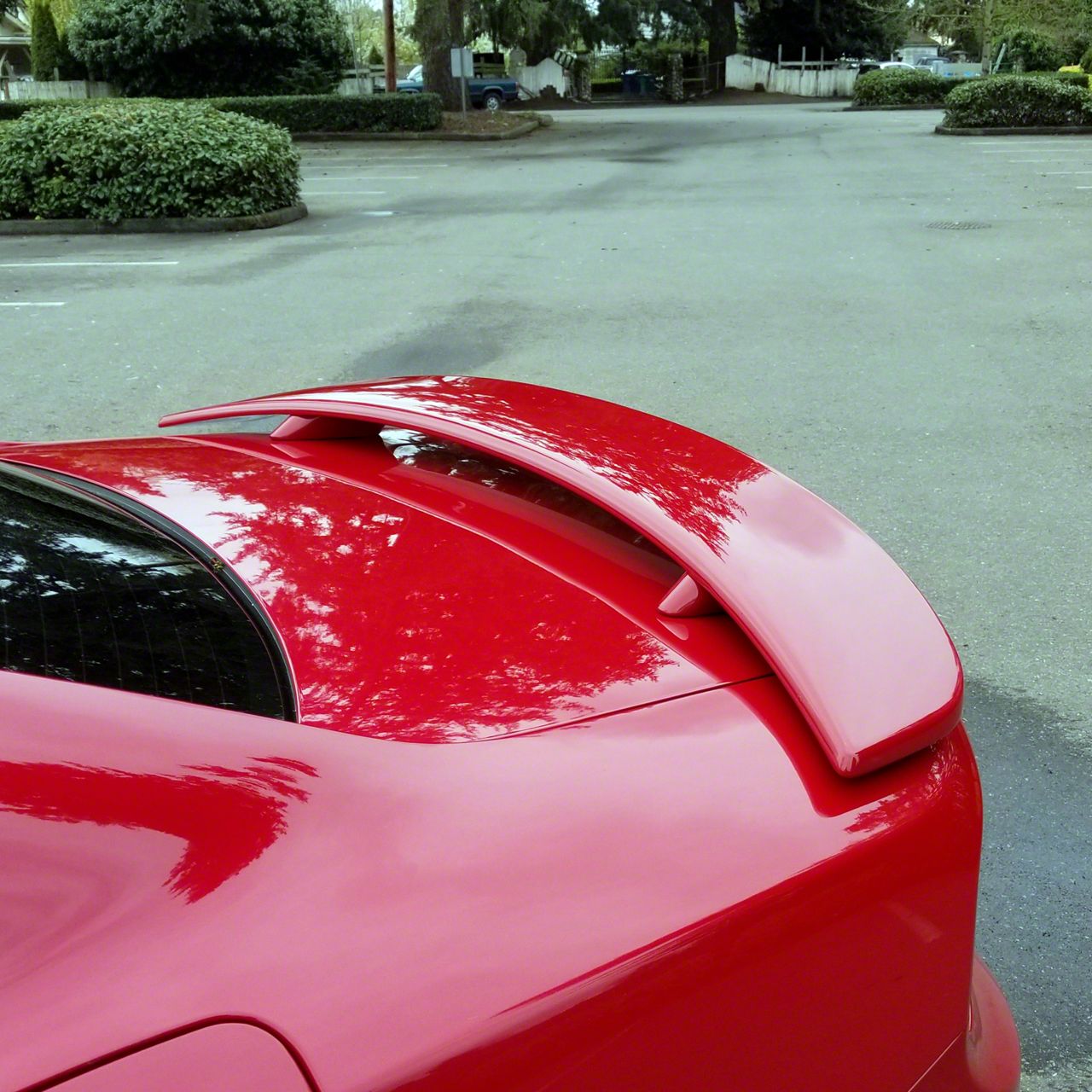 Charger Factory Style Pedestal Rear Deck Spoiler; Torred Red (11-23 ...