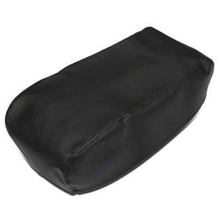 Charger Factory Style Synthetic Leather Arm Rest Cover; Black (08-10 ...