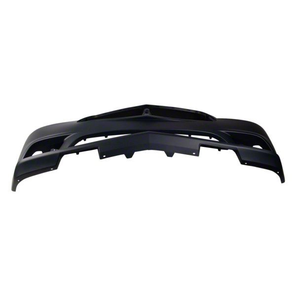 Charger Front Bumper; Black (11-14 Charger w/o Adaptive Cruise Control ...