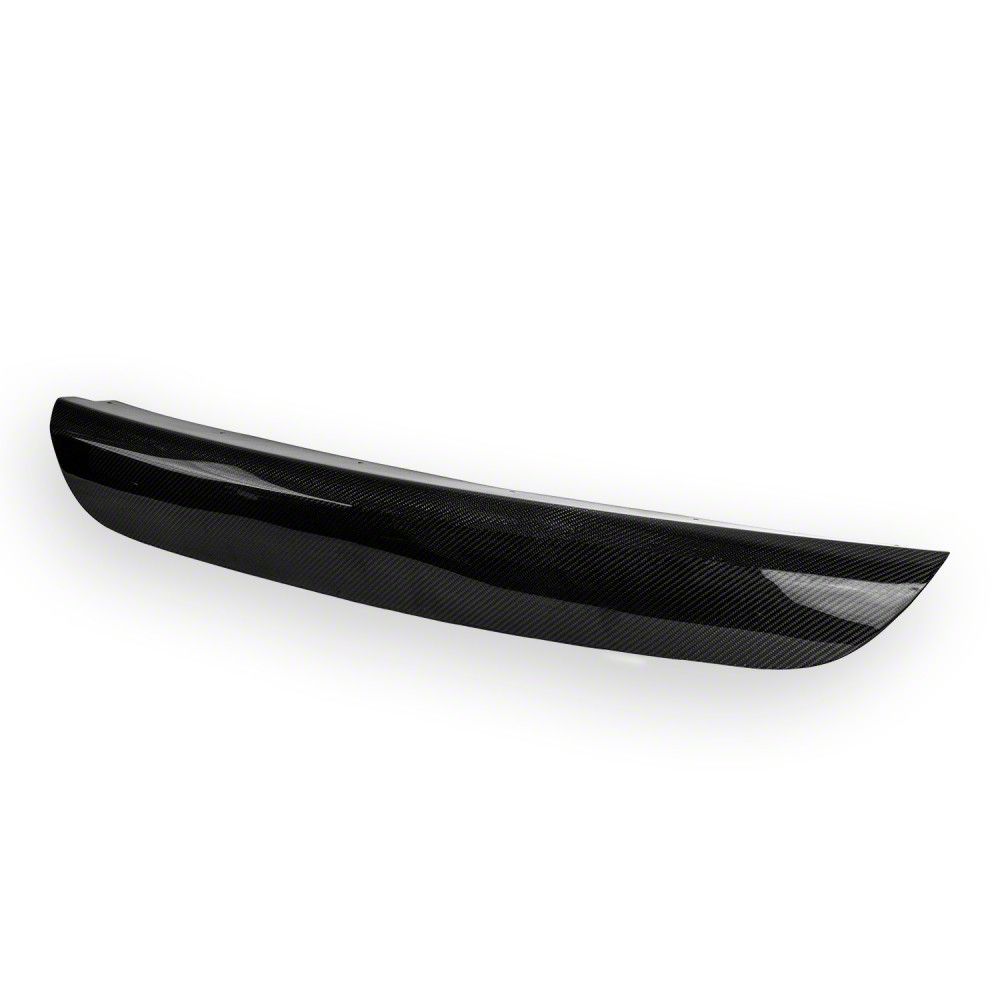 Charger Front Bumper Trim Cover; Gloss Carbon Fiber (15-23 Charger SRT ...
