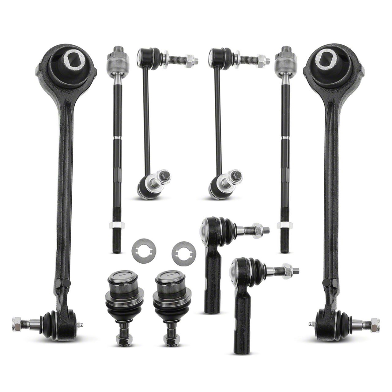 Charger Front Lower Control Arm, Ball Joint, Sway Bar Link and Tie Rod ...
