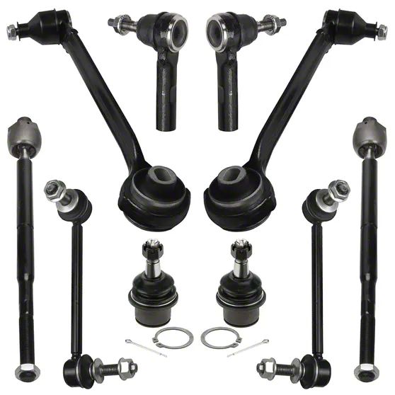 Charger Front Lower Control Arms With Sway Bar Links And Tie Rods 06