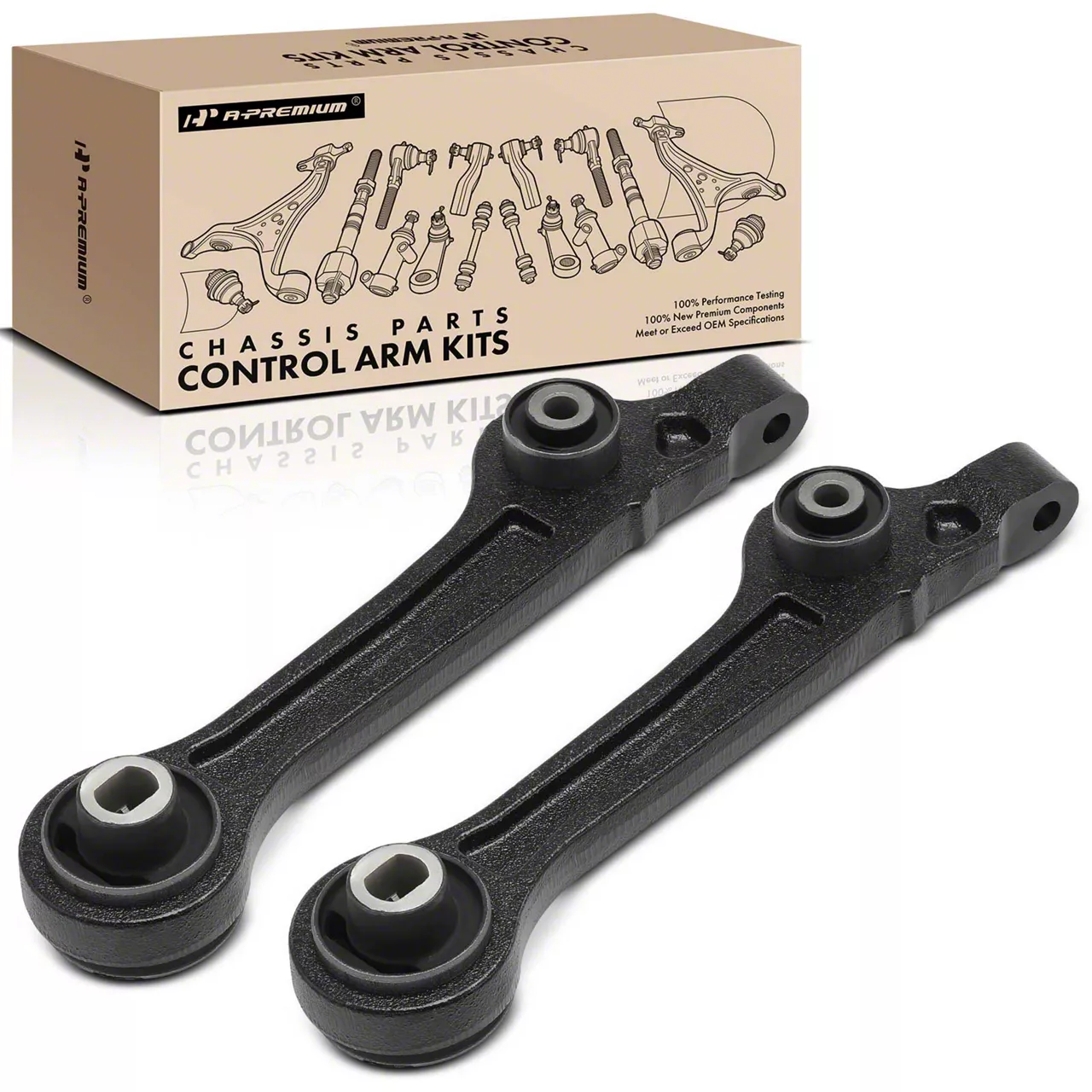 Charger Front Lower Rearward Control Arm Kit (11-23 RWD Charger) - Free ...
