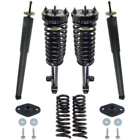 Charger Front Strut and Spring Assemblies with Rear Springs (06-10 5.7L ...