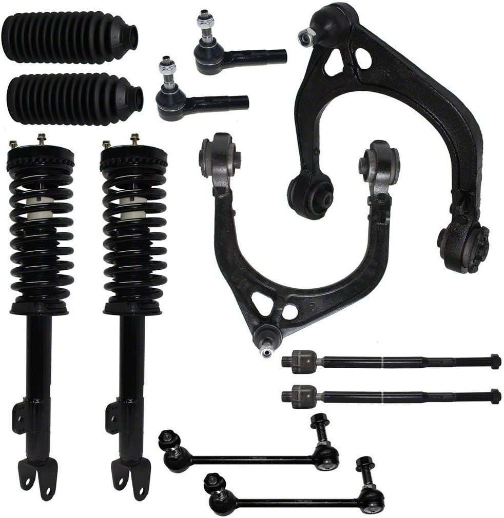 Charger Front Strut and Spring Assemblies with Upper Control Arms, Sway ...