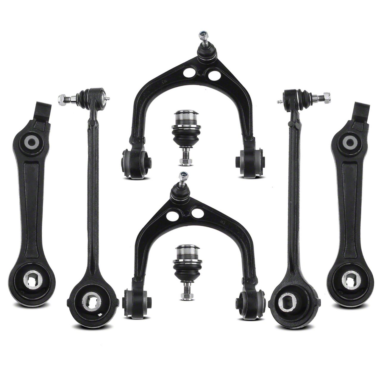Charger Front Upper and Lower Control Arm and Ball Joint Kit (06-10 RWD ...