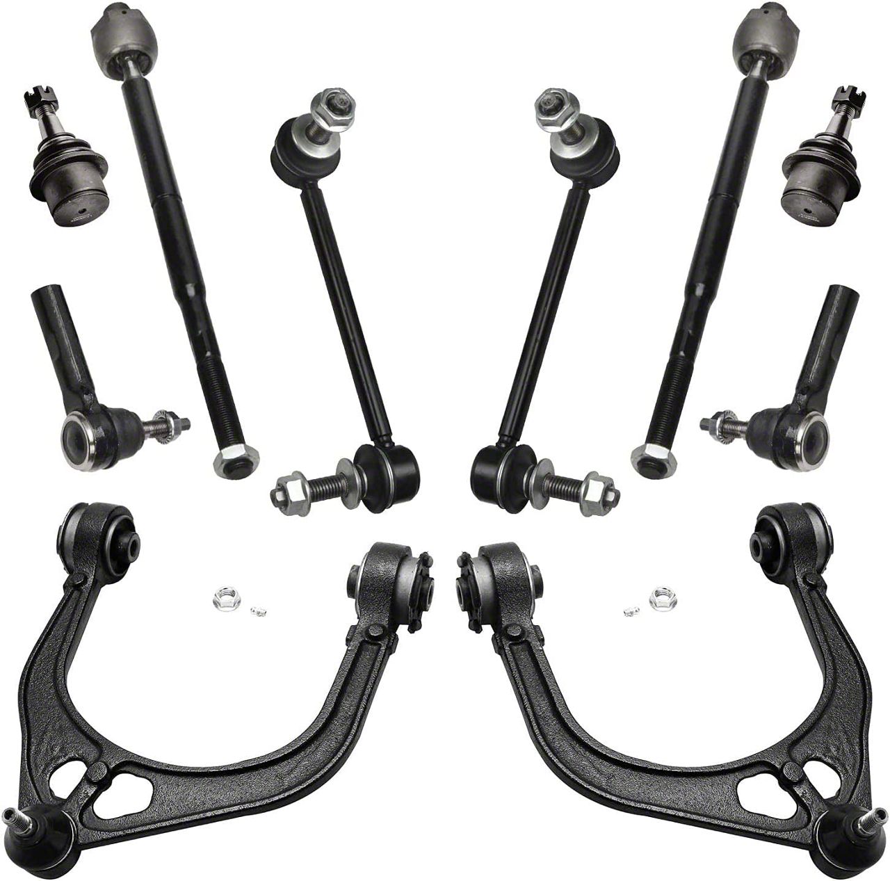 Charger Front Upper Control Arms With Lower Ball Joints Sway Bar Links