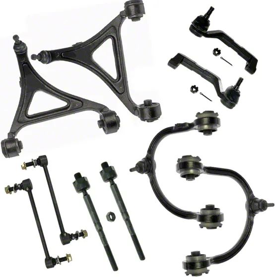 Charger Front Upper And Lower Control Arms With Sway Bar Links And Tie