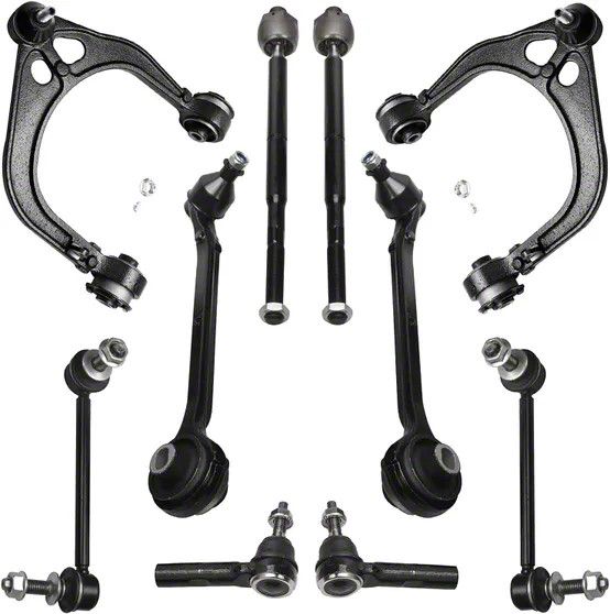 Charger Front Upper And Lower Control Arms With Sway Bar Links And Tie