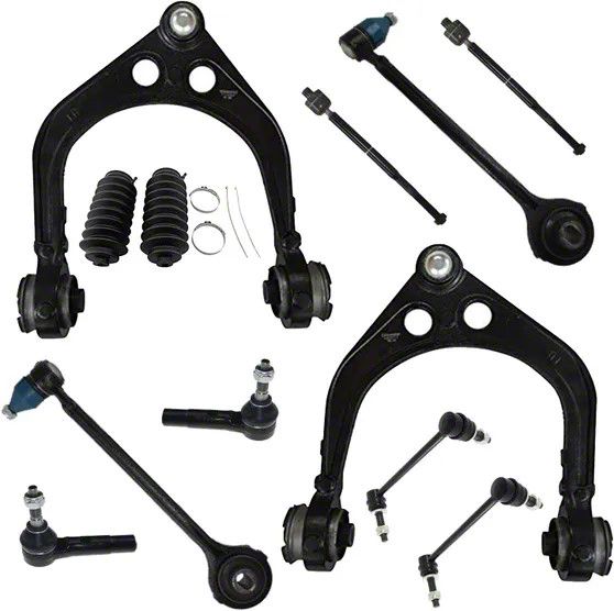 Charger Front Upper And Lower Control Arms With Sway Bar Links And Tie