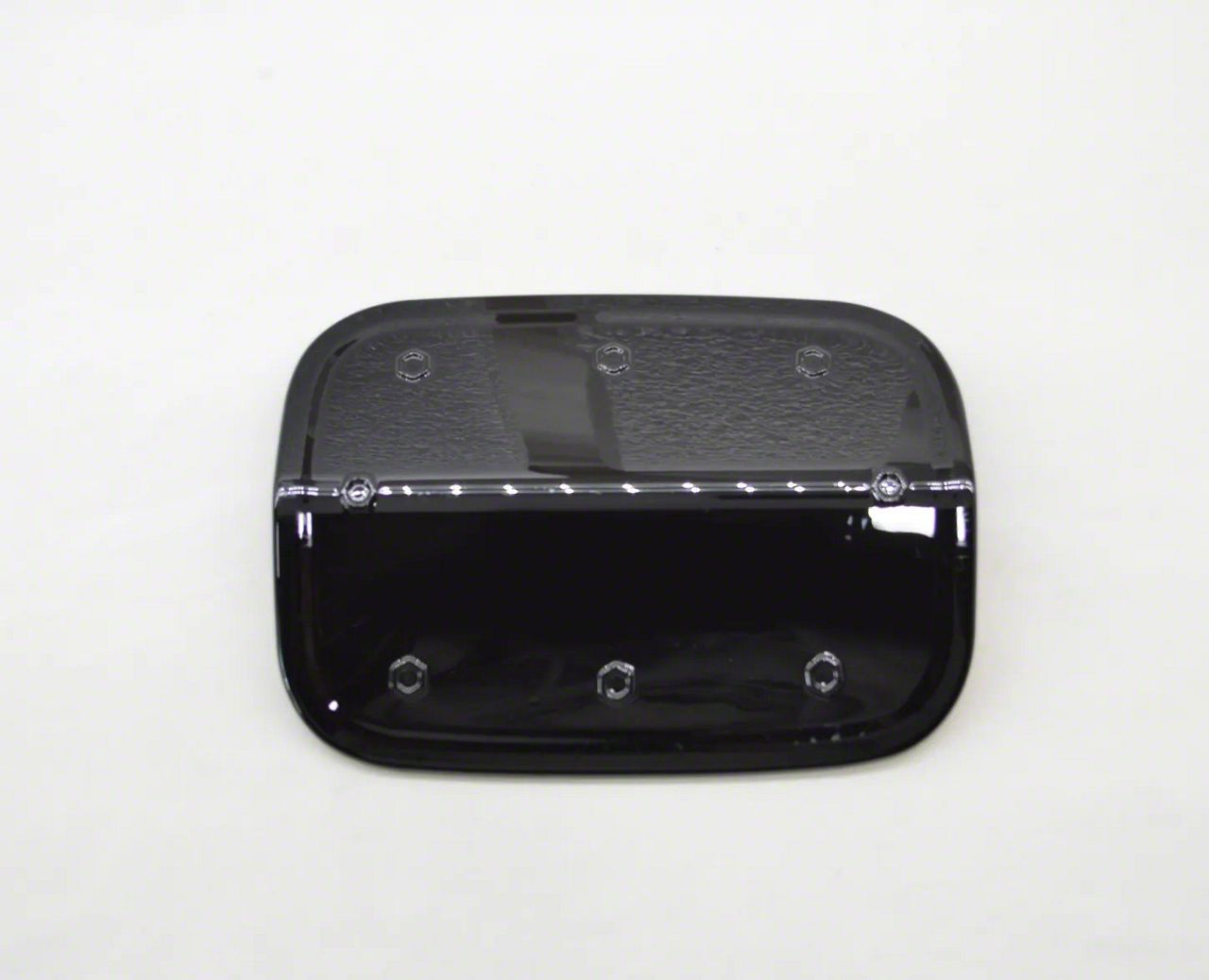 Charger Fuel Tank Access Cover; Gloss Black (15-20 Charger) - Free Shipping