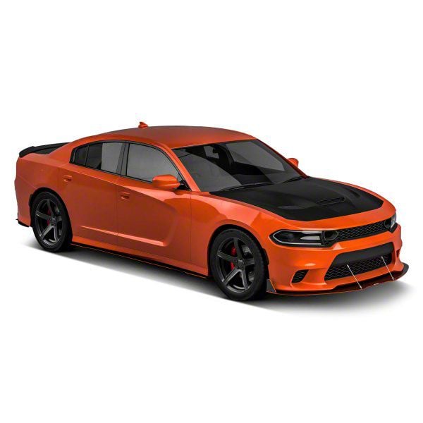 Charger Full Aero Package; Textured Black (15-23 Charger R/T, SE, SXT ...