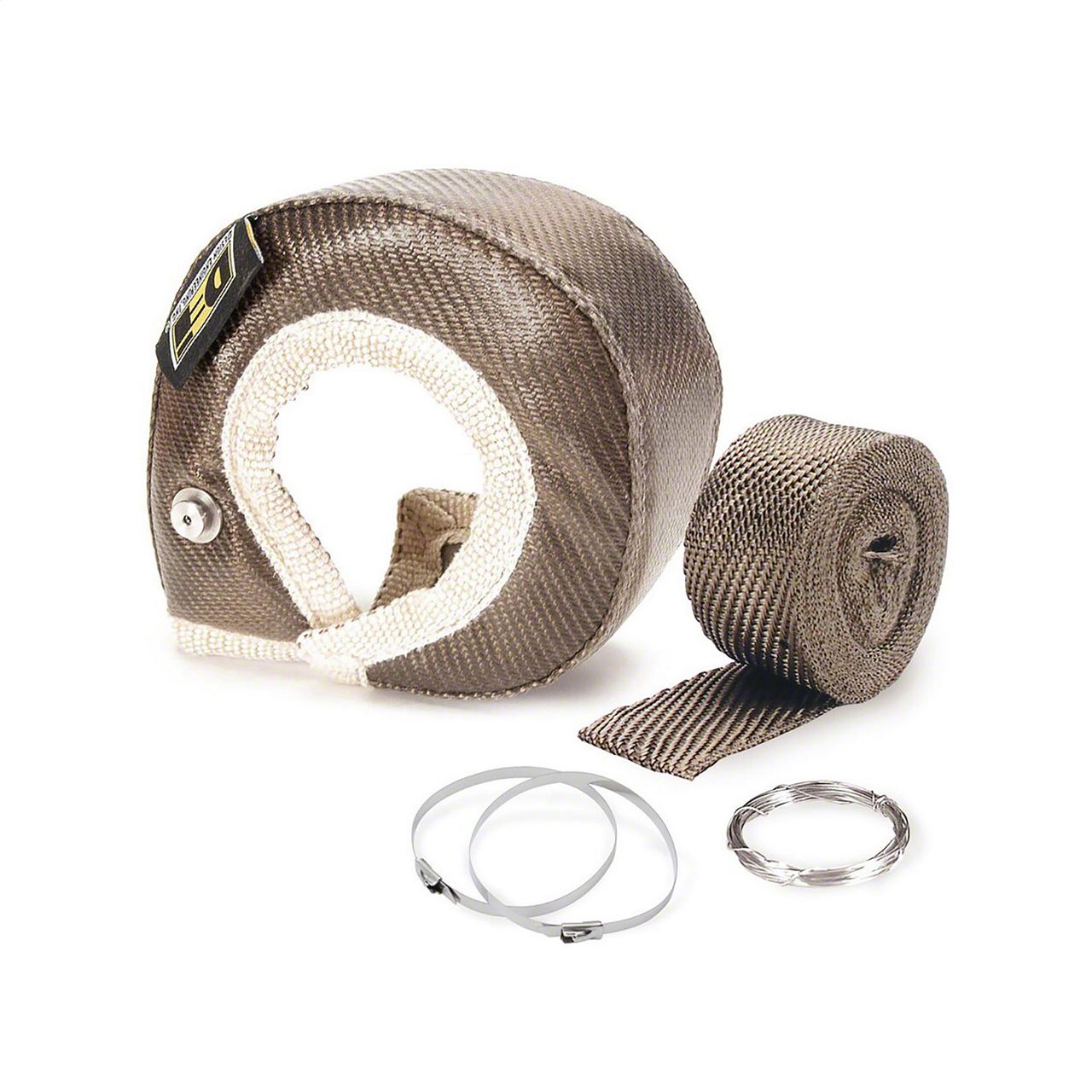 Charger GEN-3 T25/T28 Titanium Series Turbo Shield/Blanket Kit (Universal; Some Adaptation May ...
