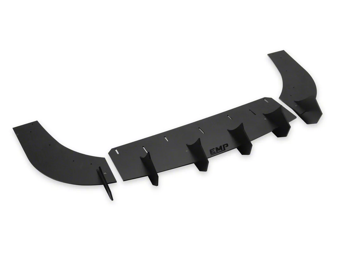 Charger HDPE Rear Diffuser; Matte Black (15-23 Charger) - Free Shipping