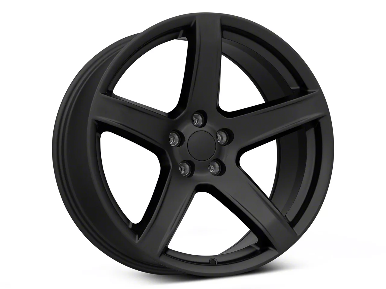 Charger Hellcat HC2 Style Satin Black Wheel; 20x9.5; 15mm Offset (11-23 ...