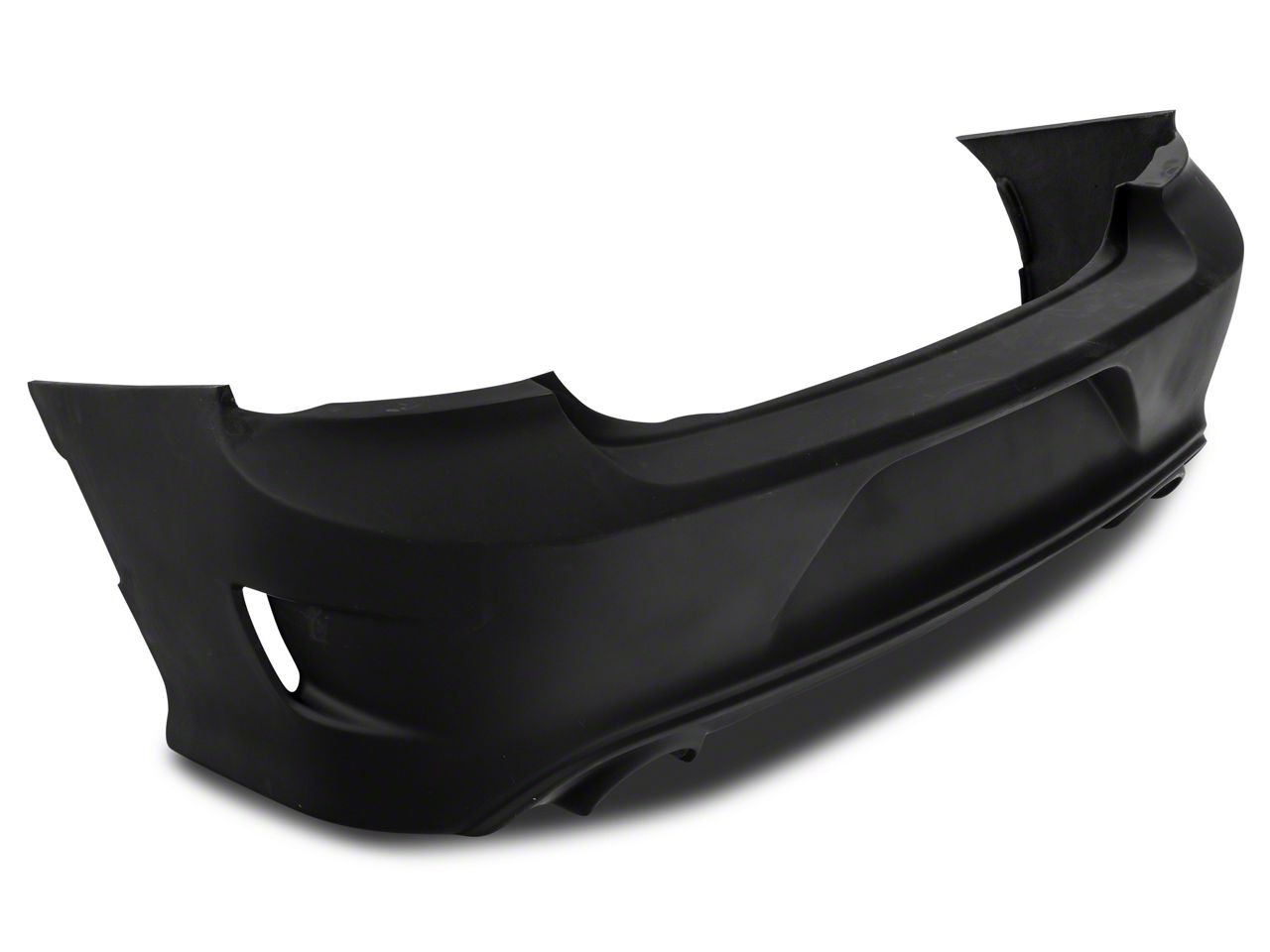 Charger Hellcat Style Rear Bumper; Unpainted (15-23 Charger, Excluding ...