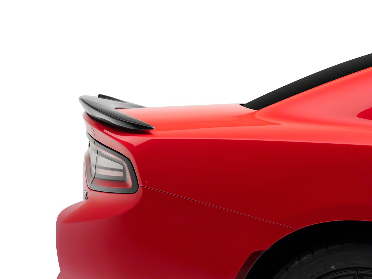 Charger Hellcat Style Rear Spoiler; Gloss Black (15-23 Charger) - Free ...