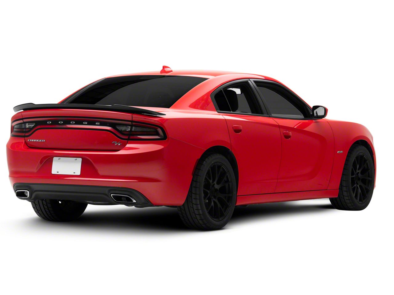 Charger Hellcat Style Rear Spoiler; Gloss Black (15-23 Charger) - Free ...