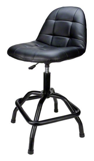 Charger High Back Pneumatic Shop Stool