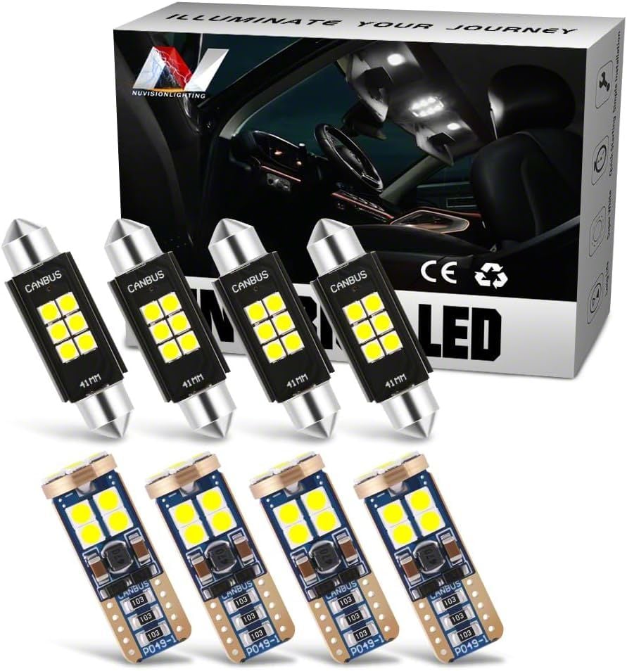 Charger Interior LED Bulb Kit; Pure White (06-10 Charger) - Free Shipping