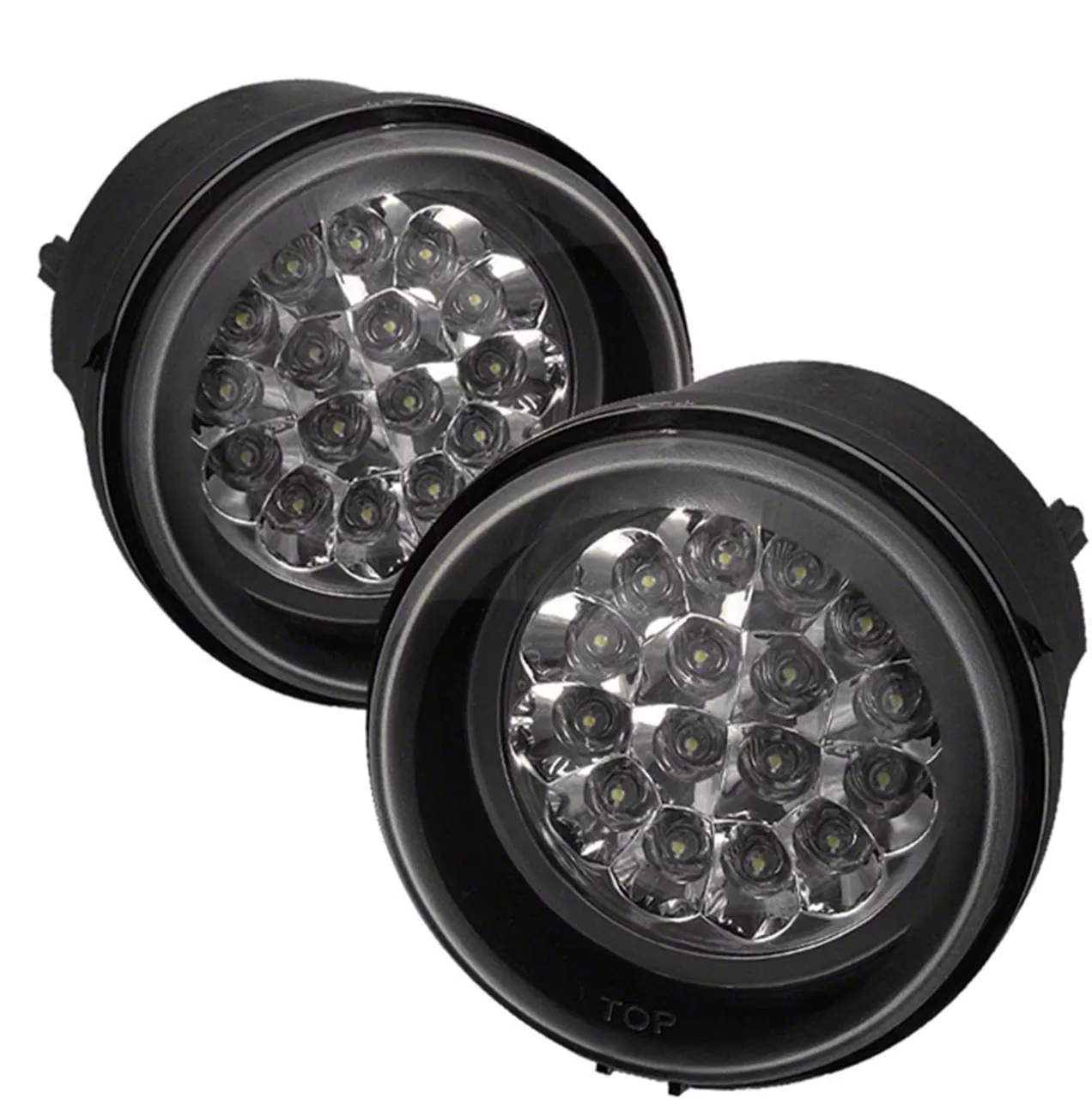 Charger LED Fog Lights with Switch; Clear (06-10 Charger) - Free Shipping