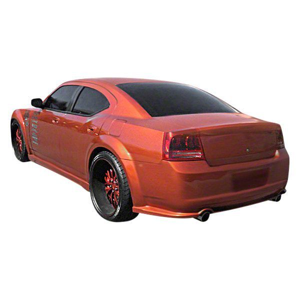 Charger Luxe Widebody Rear Bumper Cover; Unpainted (06-10 Charger ...
