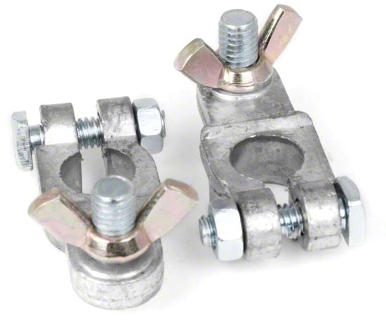 Charger Marine Battery Terminals; 2-Piece Set - Free Shipping