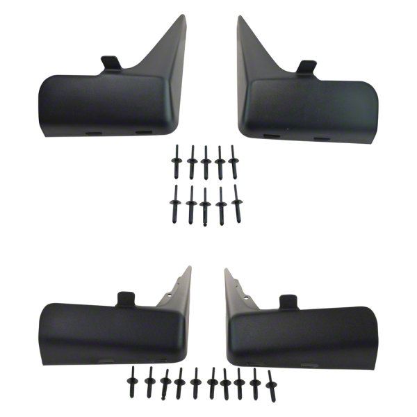 Charger Mud Flaps; Front and Rear (11-14 Charger Pursuit, R/T, SXT ...