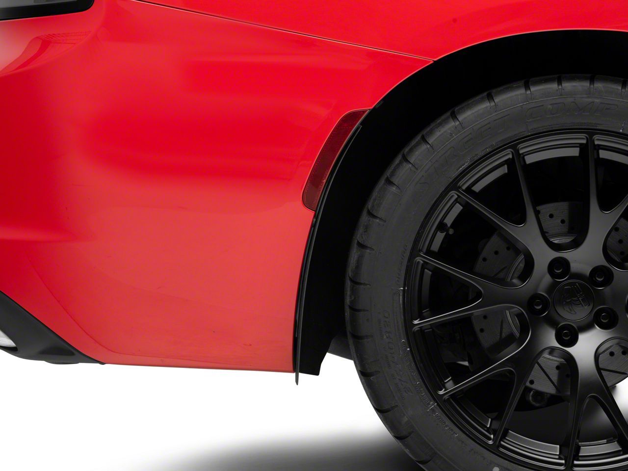 Charger Mud Flaps; Front and Rear; Textured Black (15-23 Charger ...