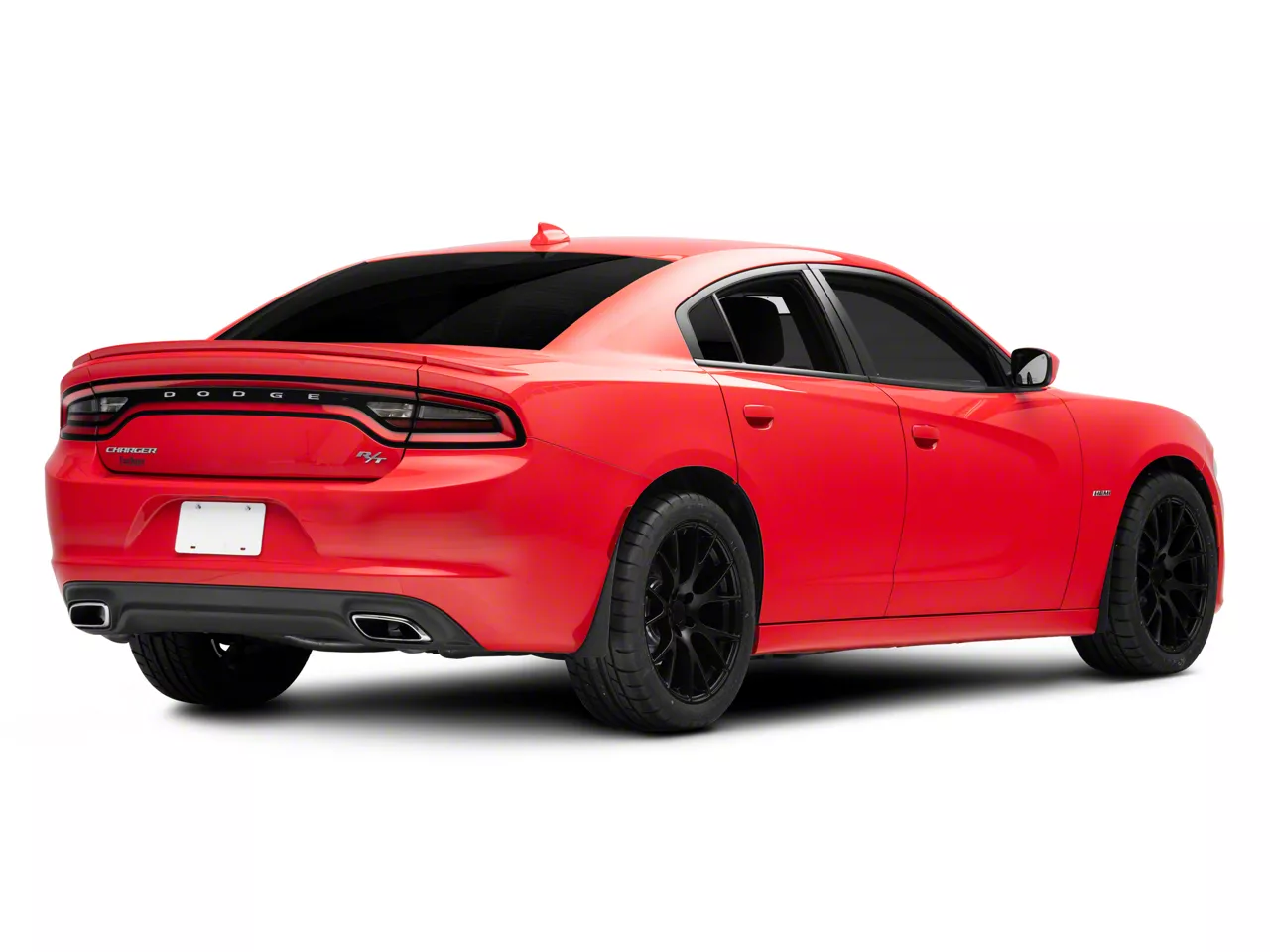 Charger Mud Flaps; Front and Rear; Textured Black (15-23 Charger ...