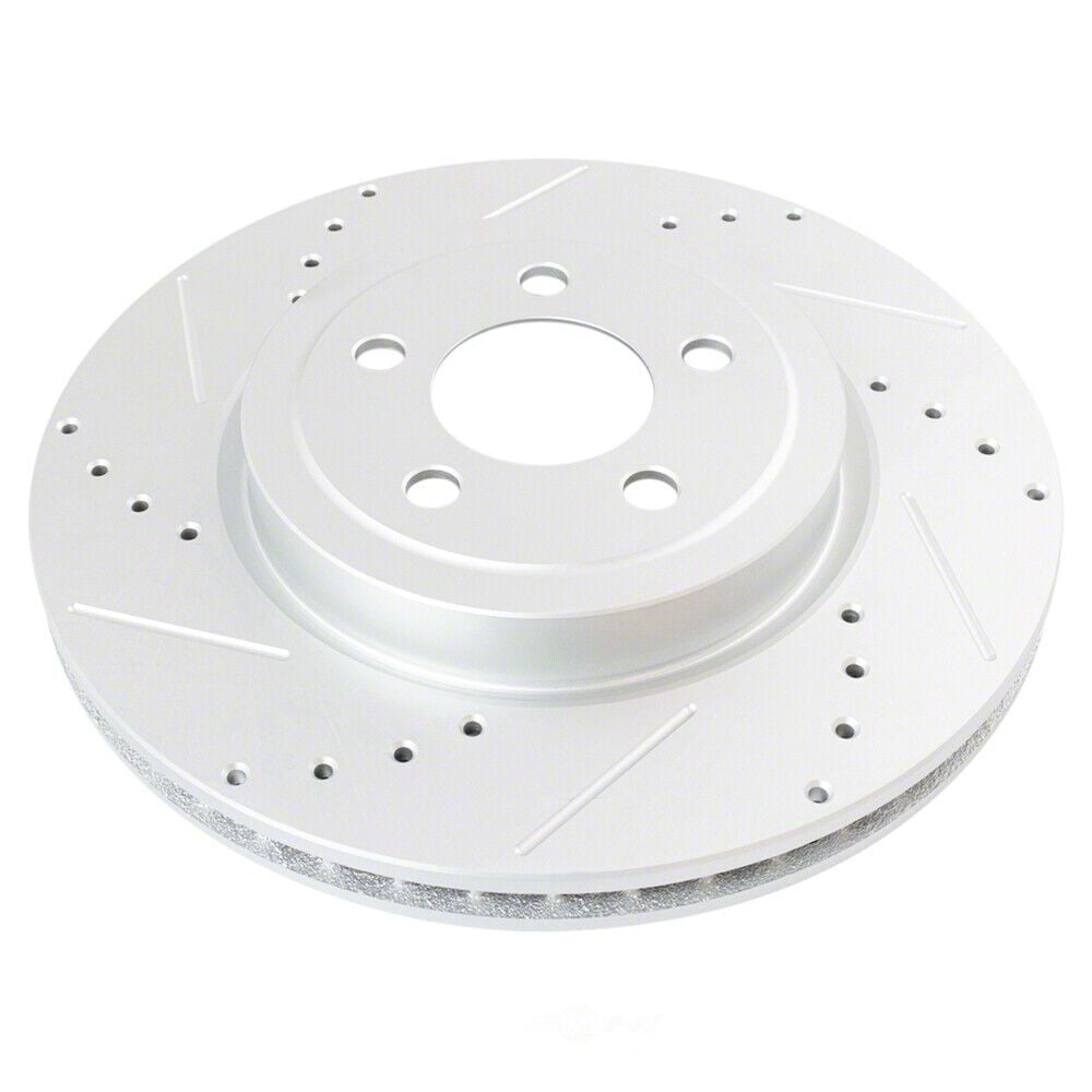 Charger Performance Drilled and Slotted Rotors; Front and Rear (06-19 ...