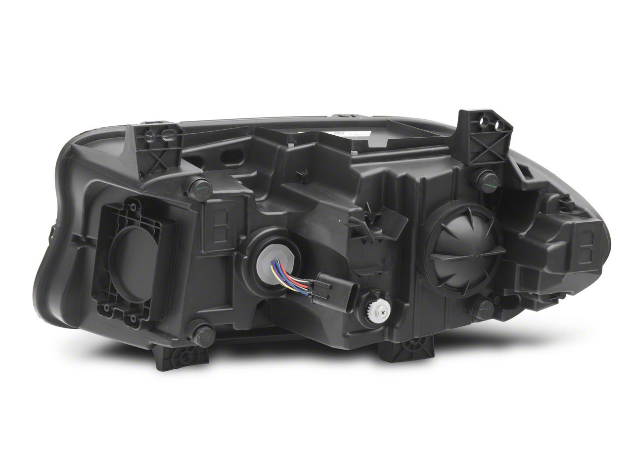Charger Performance Headlights; Black Housing; Clear Lens (15-23 ...