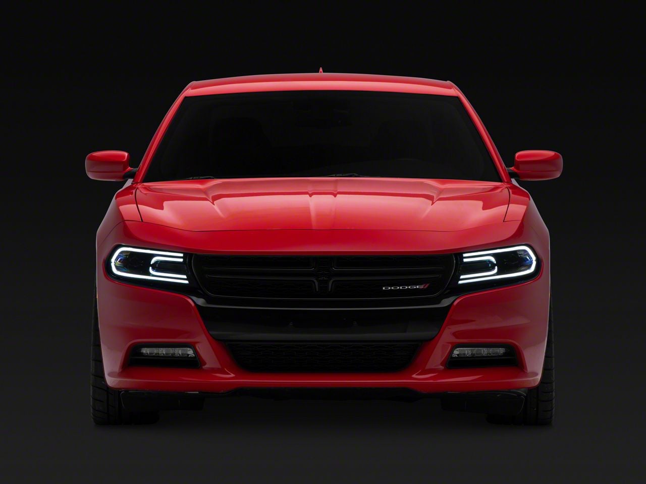 Charger Performance Headlights; Black Housing; Clear Lens (15-23 ...