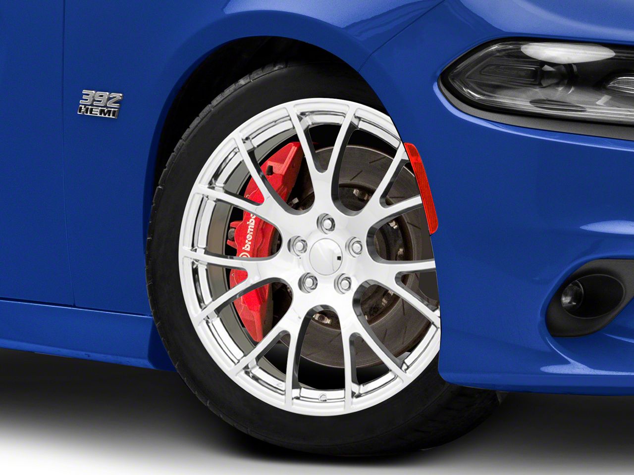 Charger PR161 Chrome Wheel; 20x9; 20mm Offset (11-23 RWD Charger ...