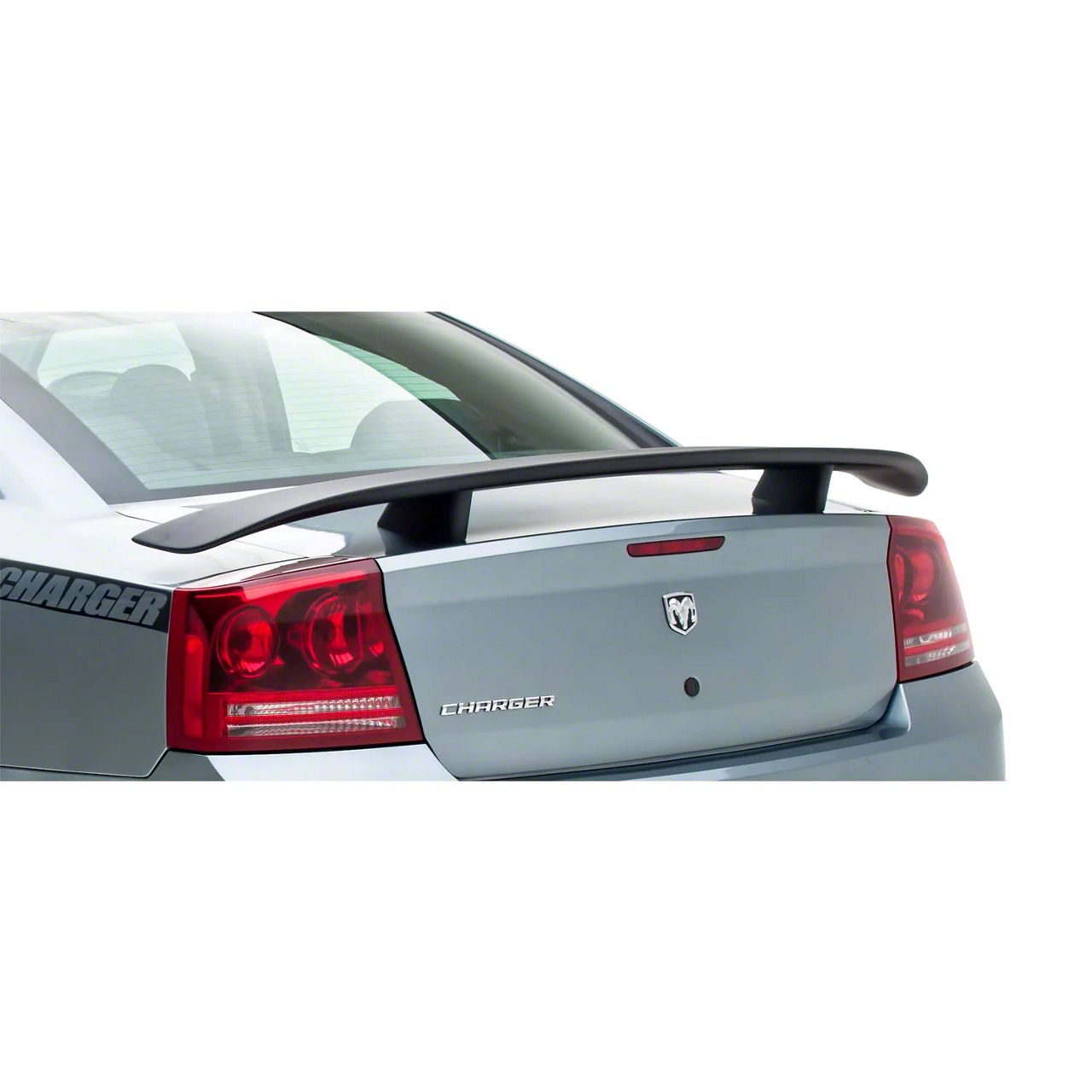 Charger Rear Spoiler; Unpainted (06-10 Charger) - Free Shipping