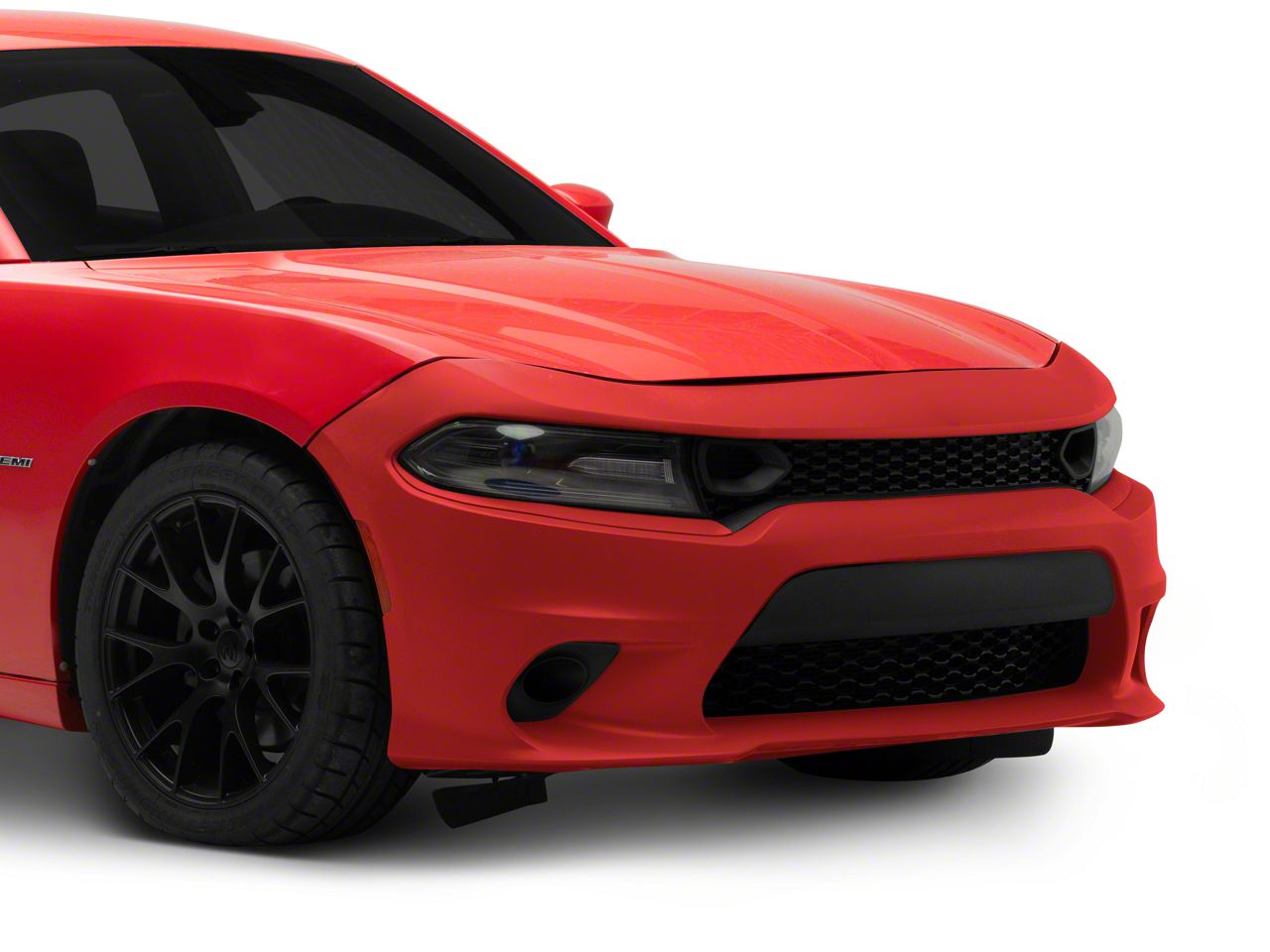 Charger SRT Hellcat Style Front Bumper with Fog Light Cover Assembly ...