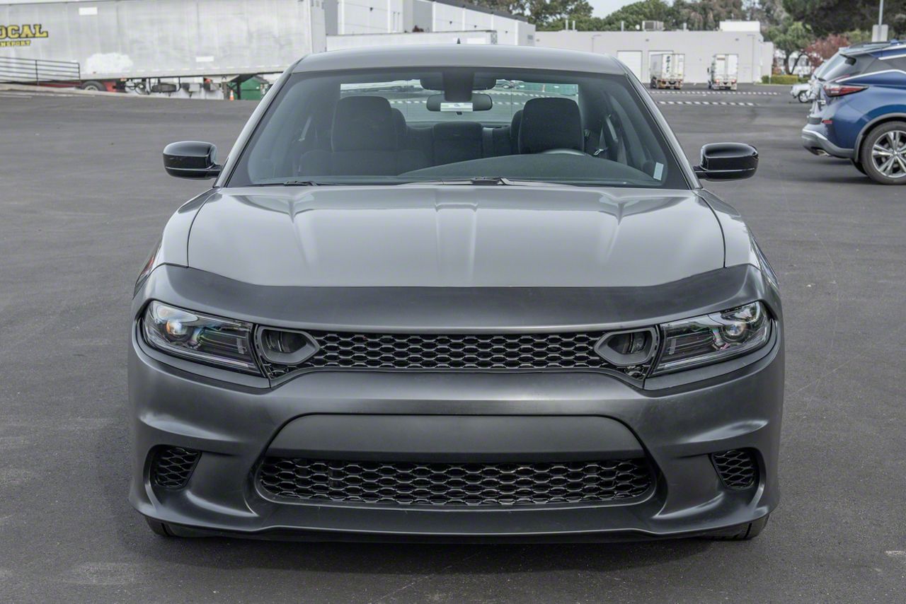 Charger SRT Hellcat Style Front Bumper; Unpainted (15-23 Charger ...