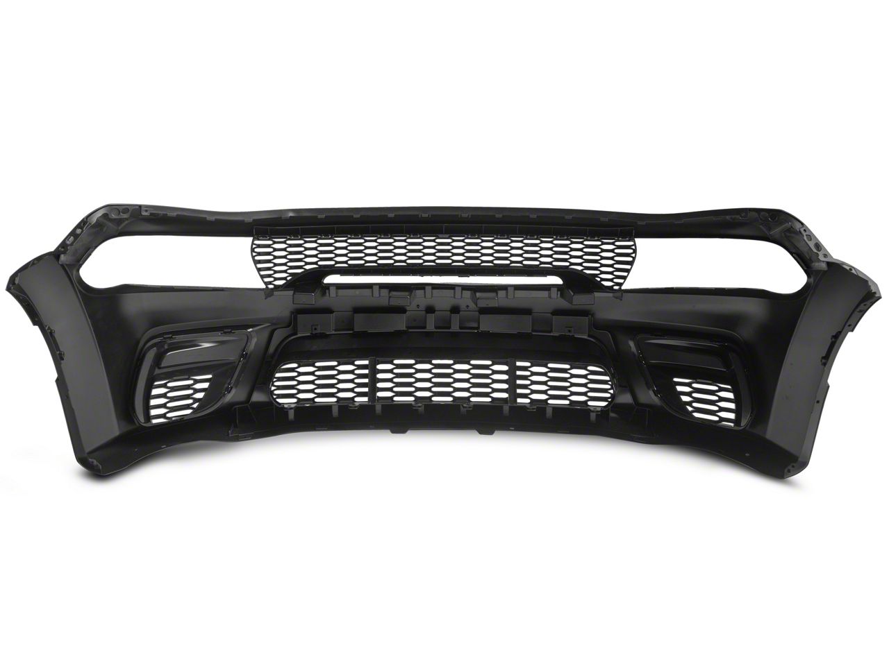 Charger SRT Hellcat Widebody Style Front Bumper; Unpainted (15-23 ...