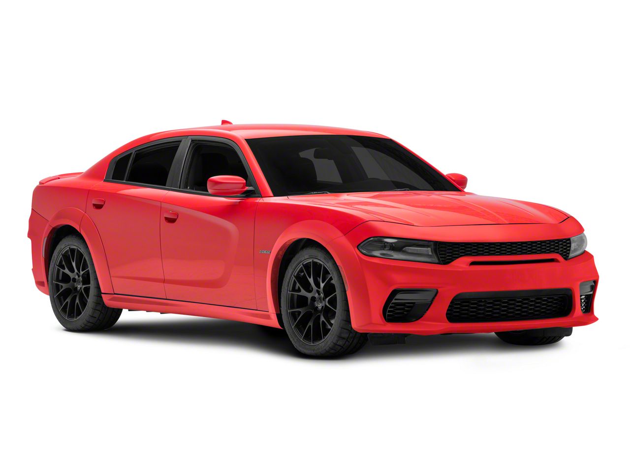 Charger SRT Hellcat Widebody Style Front Bumper; Unpainted (15-23 ...
