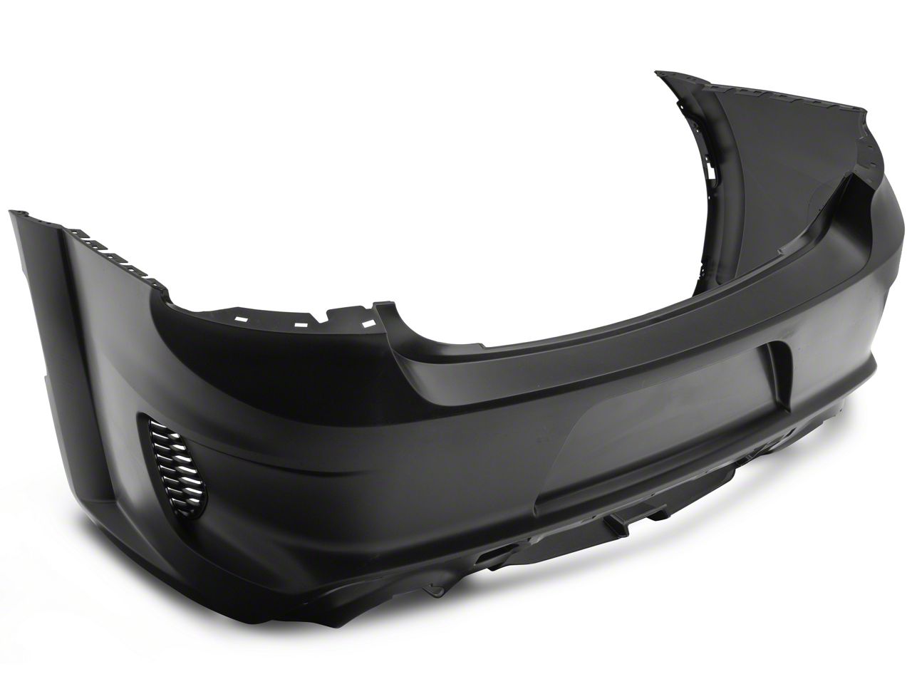 Charger SRT Hellcat Widebody Style Rear Bumper; Unpainted (15-23 ...