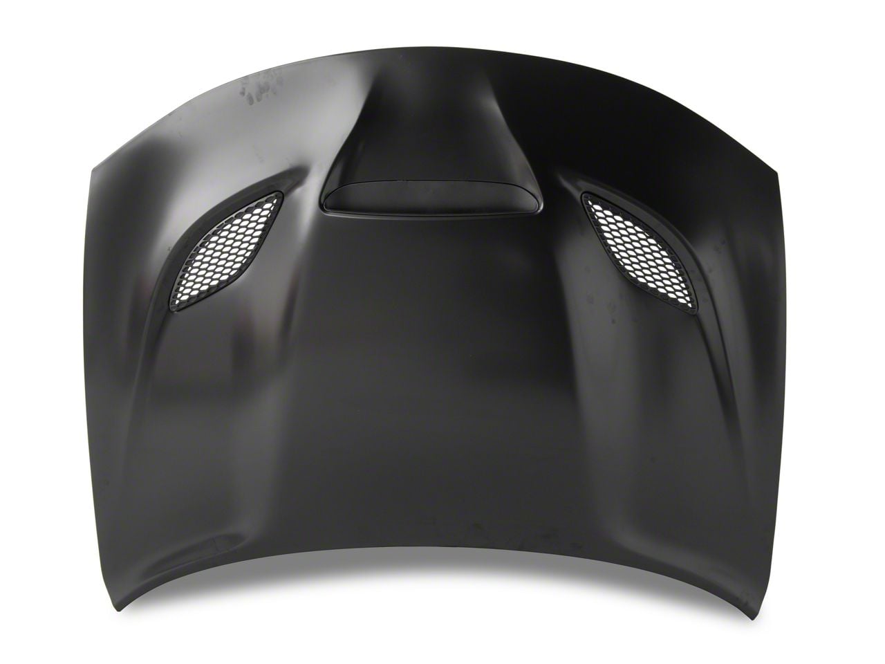 Charger SRT Performance Style Front Air Vented Hood; Unpainted (15-23 ...
