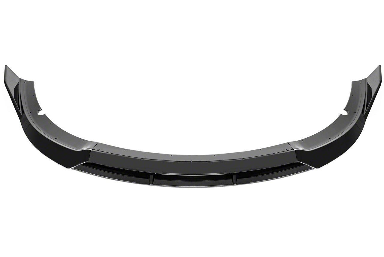 Charger SRT Track Package Front Chin Splitter; Gloss Black (15-23 ...