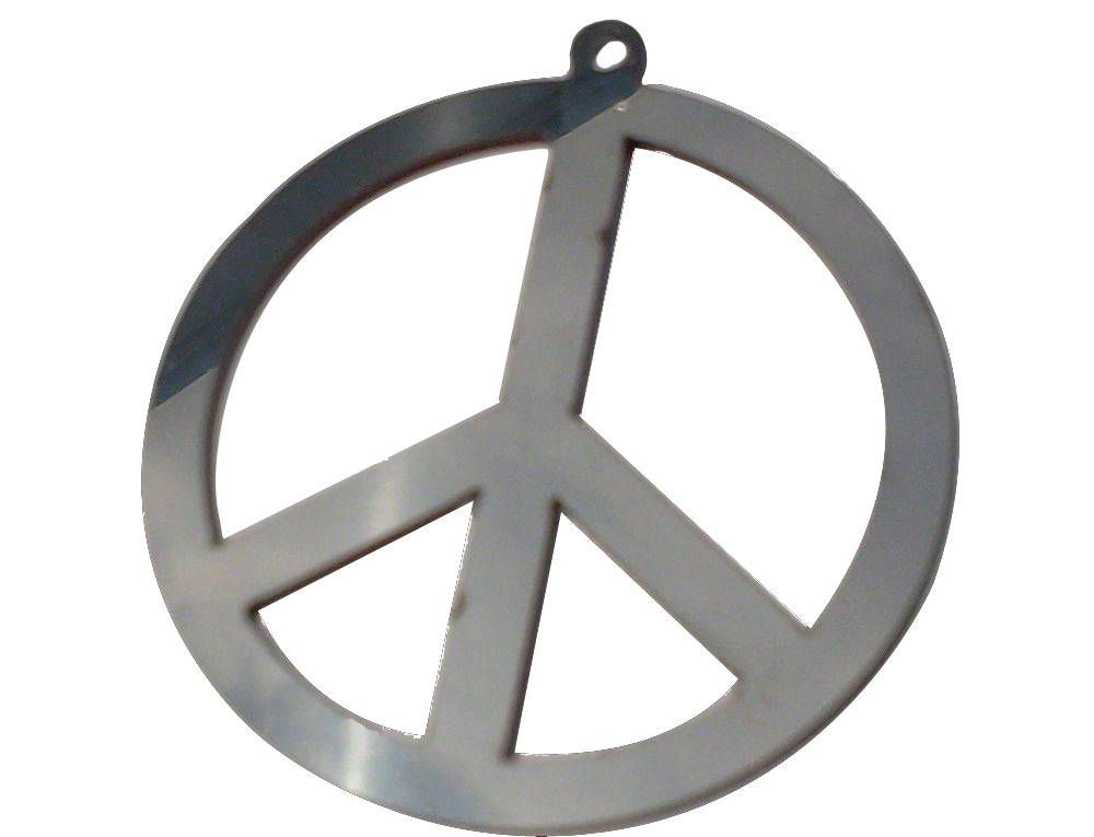 Charger Stainless Steel Emblem; Peace (Universal; Some Adaptation May ...